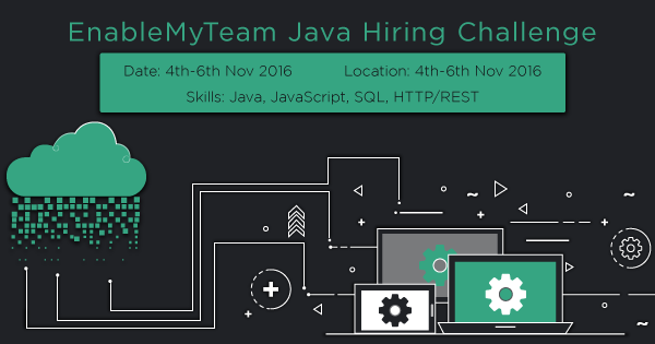 EnableMyTeam Java/Javascript Hiring Challenge